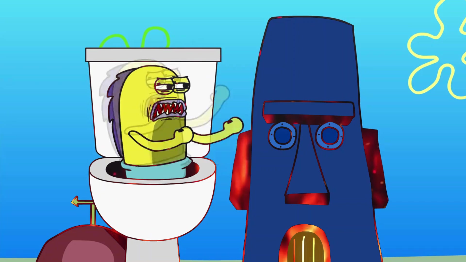 Spongebob Became Skibidi Toilets Febspot