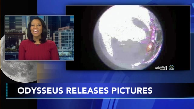 First Image Of Odysseus On The Moon Released After Historic Landing