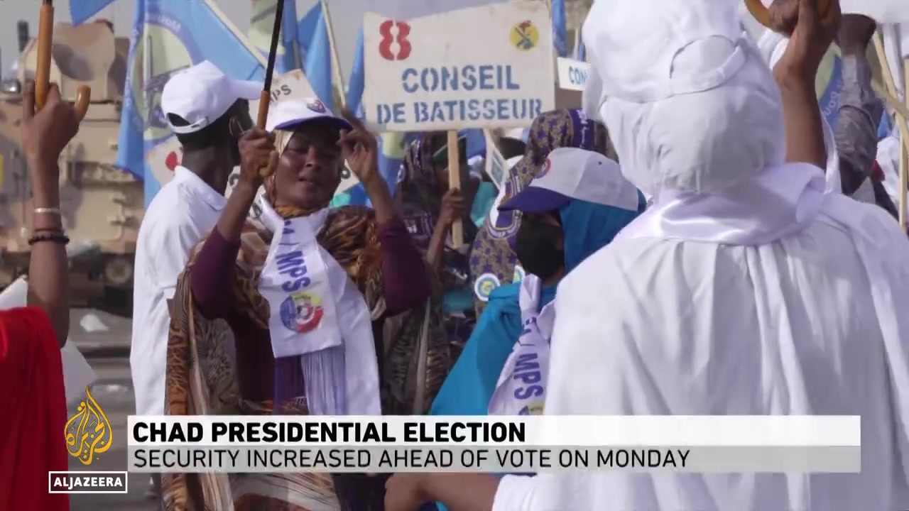 Chad presidential election_ Security increased ahead of vote on Monday ...