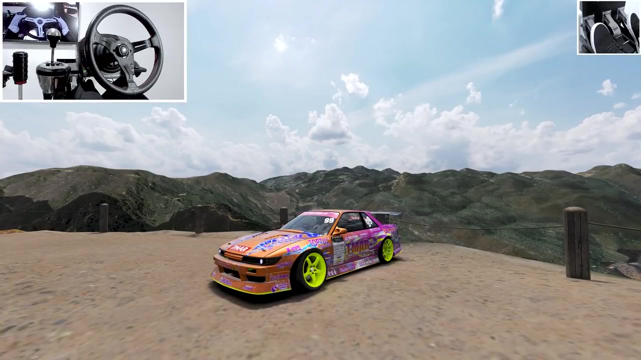 Naoki Nakamura D1GP S13 - Assetto Corsa | Steering Wheel Drift gameplay - Febspot